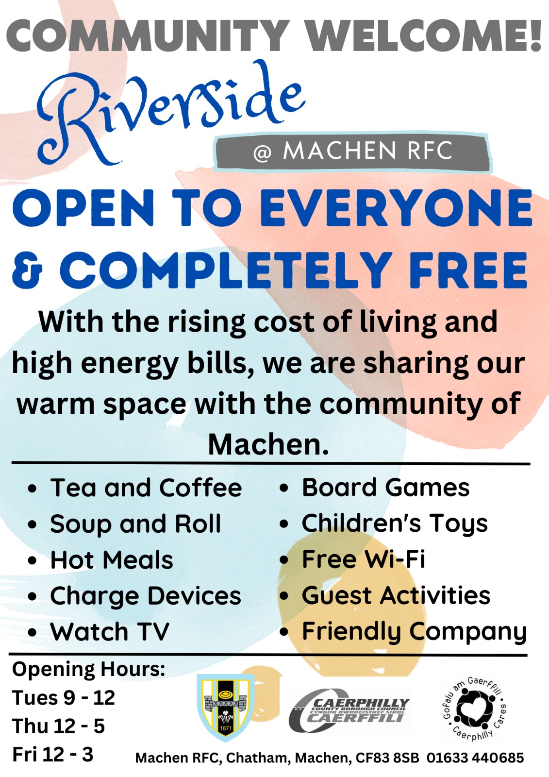 Welcoming Space at Machen RFC - Bedwas, Trethomas & Machen Community ...